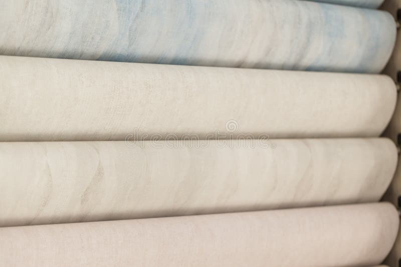 Trendy Multicolored Modern Design Rolls Wallpaper As Background. Luxury ...