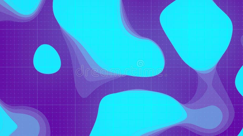 Trendy Paper Art Seamless Loop Animation. Topographic Map Concept. 3d ...