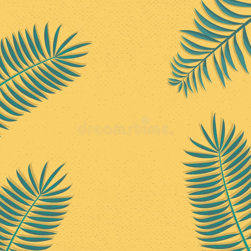 Simple Palm Tree Silhouette. Vector Stock Vector - Illustration of ...