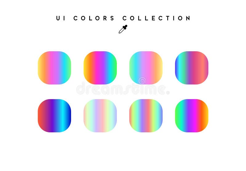 Trendy Soft Color Gradients Background. Modern Colorful Shade Stock ...