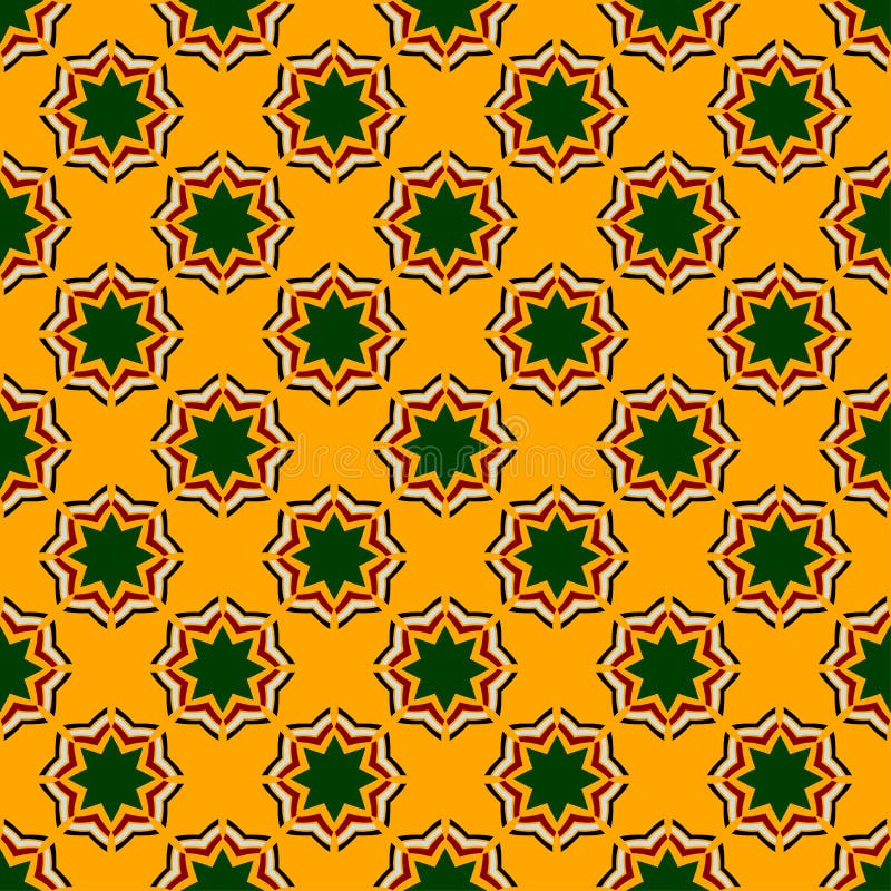 Trendy Stars Design, Yellow Backdrop Stock Vector - Illustration of ...