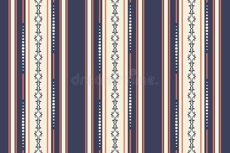 Trendy Striped Wallpaper for Wall. Vintage Stripes Seamless Pattern ...