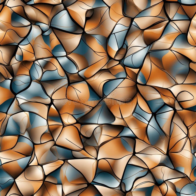 Trendy Style Background Seamless Pattern - Illustrations with Elegant ...