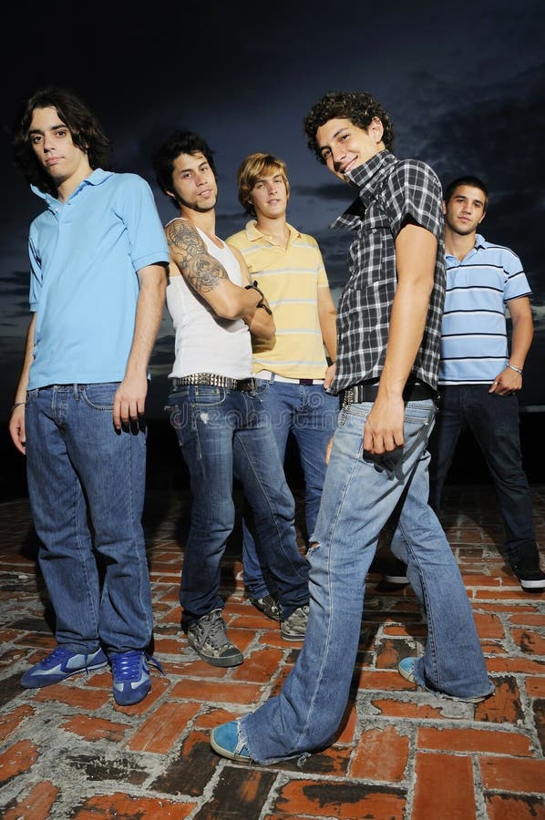 Trendy team stock photo. Image of attractive, looking - 8808288