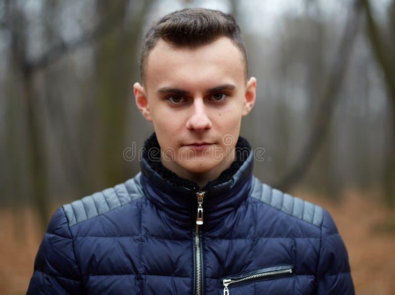 Trendy teenage boy stock image. Image of cool, park, person - 85231375