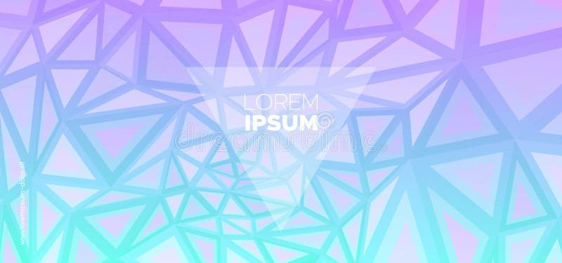 Trendy Triangular Background. Modern Polygon Stock Vector ...