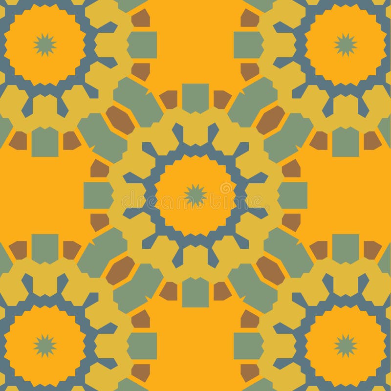 Trendy Vector and Decorative Set of Complex Handmade Pattern and ...