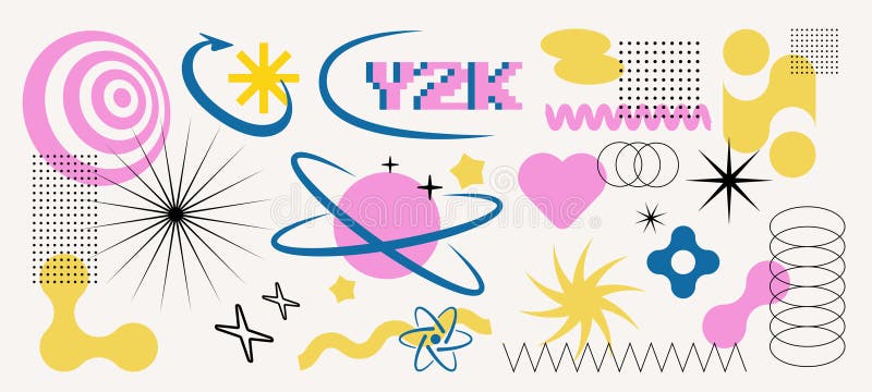 Y2k Signs Stock Illustrations – 141 Y2k Signs Stock Illustrations ...