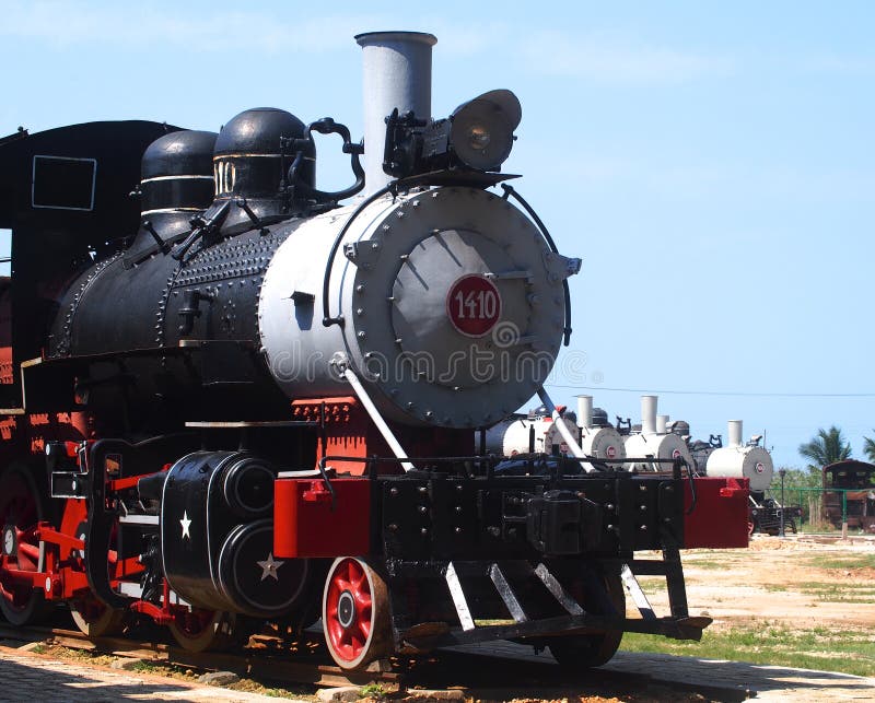 Trenes de Cuba imagen de archivo editorial. Imagen de recorrido - 52360399