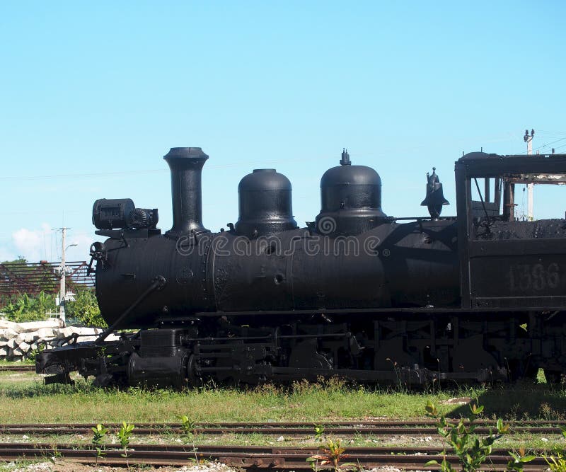 Trenes de Cuba fotografía editorial. Imagen de ferrocarril - 63878827