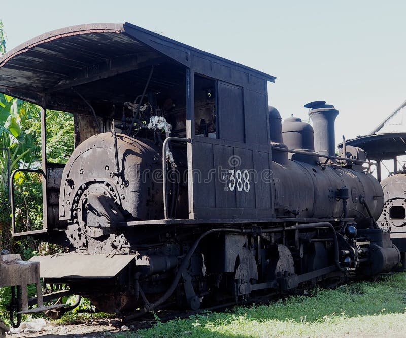 Trenes de Cuba foto editorial. Imagen de cubano, cuba - 63878851