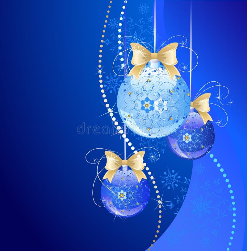 Tres bolas azul marino ilustración del vector. Ilustración de calculado ...