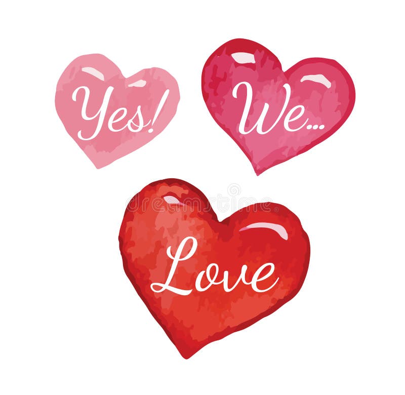 Tres Corazones Ilustraciones Stock, Vectores, Y Clipart – (4,384 ...