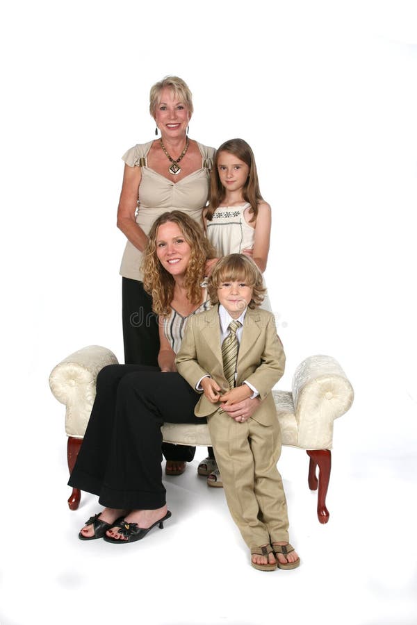 Tres generaciones imagen de archivo. Imagen de atractivo - 6000783