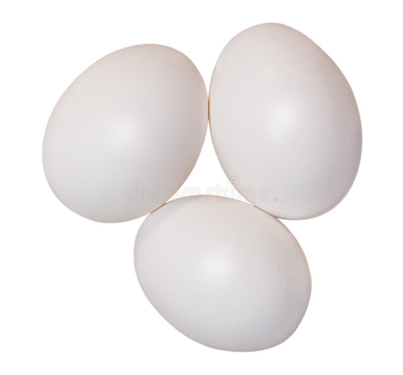 Tres huevos foto de archivo. Imagen de travieso, pollo - 7363204