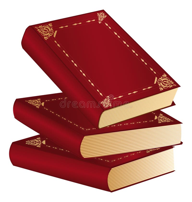 Libros rojos foto de archivo. Imagen de paperback, papel - 13748922