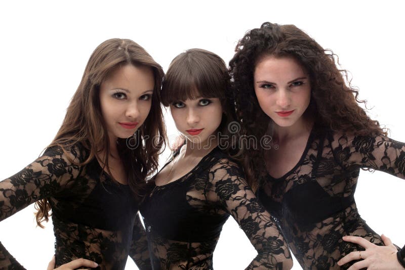 Morenitas Atractivas Que Presentan En Equipos Eróticos Imagen de ...