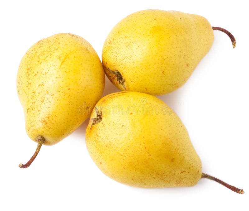 156 Tres Peras Amarillas Aisladas Fotos de stock - Fotos libres de ...