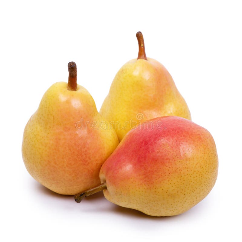 Tres peras sabrosas foto de archivo. Imagen de frescura - 184188106