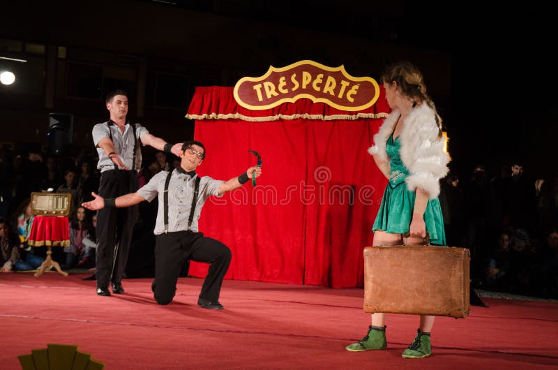 Tresperté Circo fotografía editorial. Imagen de colorido - 31293777