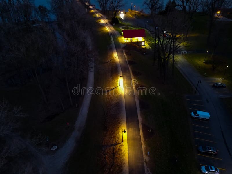 Trestle trail stock photo. Image of night, light, dark - 235060956
