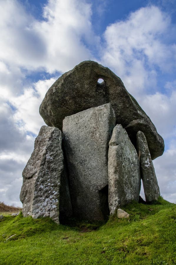 Trethevy Quoit stock image. Image of quoit, history, united - 46014641