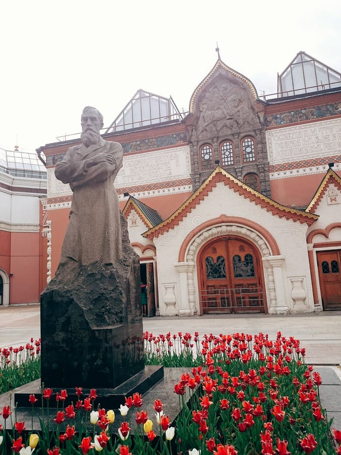 Tretyakov gallery stock image. Image of gallery, tilips - 96575517