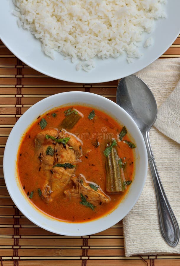 Trevally jest fish curry stock image. Image of food, kerala - 61632399