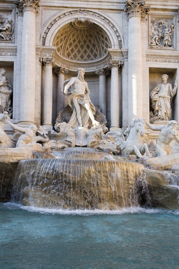 Trevi Fountain stock photo. Image of trivia, carve, fountain - 1478622