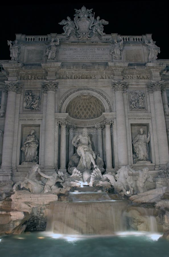Trevi Fountain stock image. Image of italy, architecture - 1856359