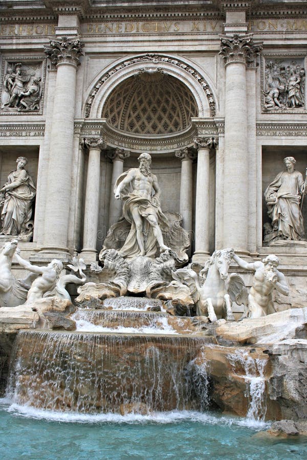 Trevi Fountain stock photo. Image of europe, fountain - 27912446