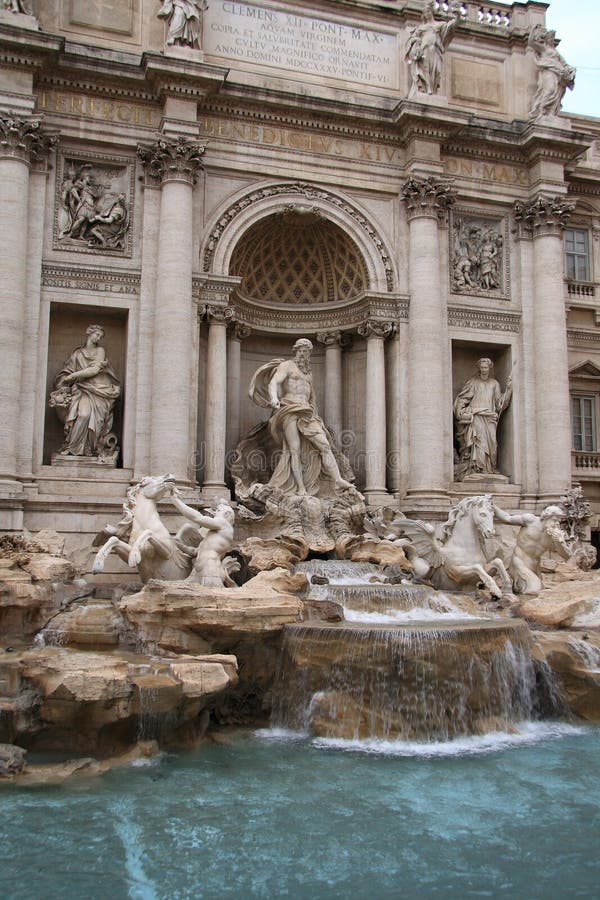Trevi Fountain stock photo. Image of monument, historic - 5704574