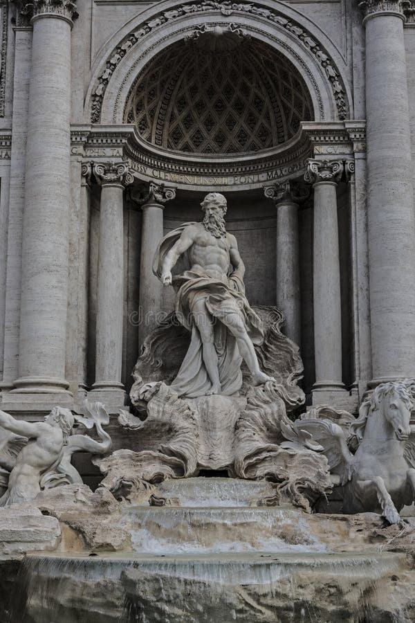 Trevi Fountain Sculptures Detail, Rome, Italy Stock Photo - Image of ... Trevi Fountain Sculptures Detail, Rome, Italy Stock Photo - Image of ...