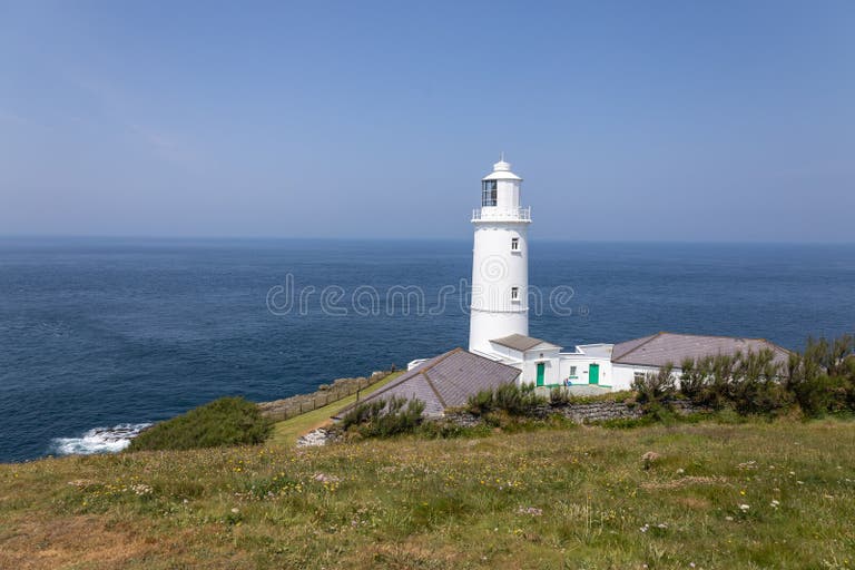 View of the Lighthouse at Trevose Head in Cornwall on June 15, 2023 ...