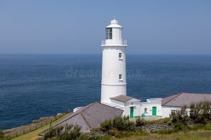View of the Lighthouse at Trevose Head in Cornwall on June 15, 2023 ...