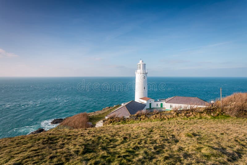 Lighthouse stock image. Image of cornish, sunny, england - 19304597