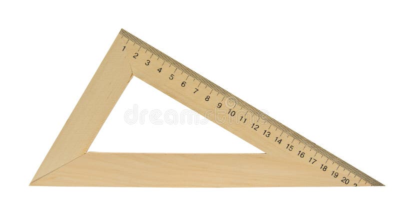Triángulo de madera imagen de archivo. Imagen de sostenido - 16526319