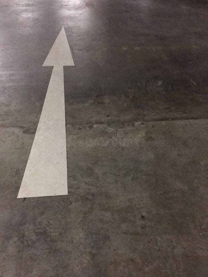 Tri arrows stock image. Image of path, street, future - 99087931