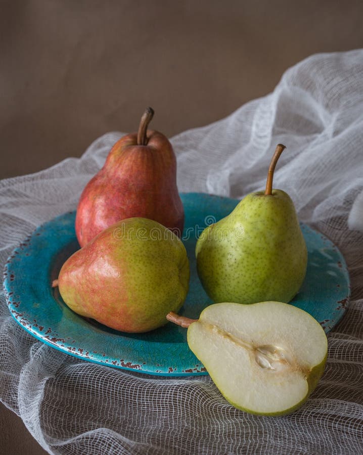 Fresh Pears stock image. Image of color, farming, juicy - 99335425