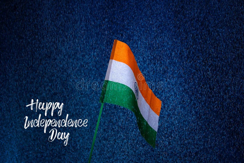 Happy Independence Day , Tri Colour Indian Flag Stock Image - Image of ...