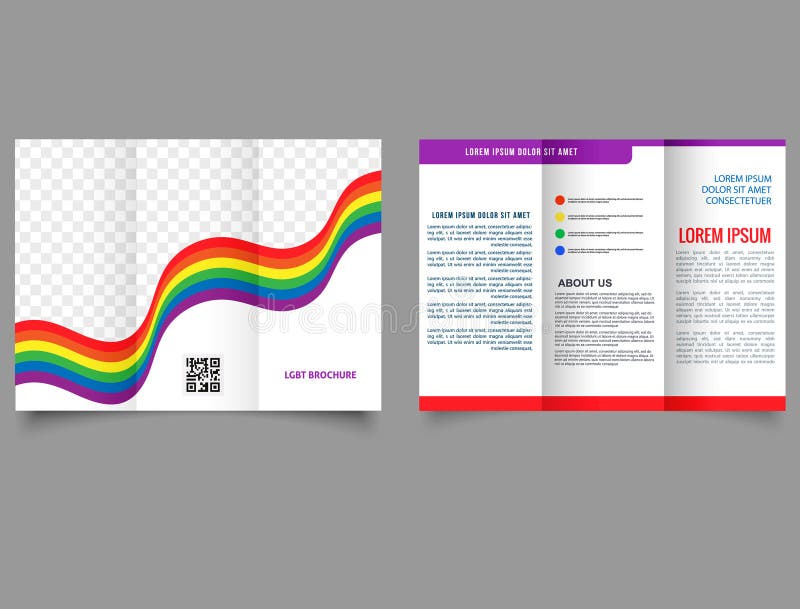 Tri-fold LGBT BROCHURE DESIGN Lyer Report Template. Lyer Report ...