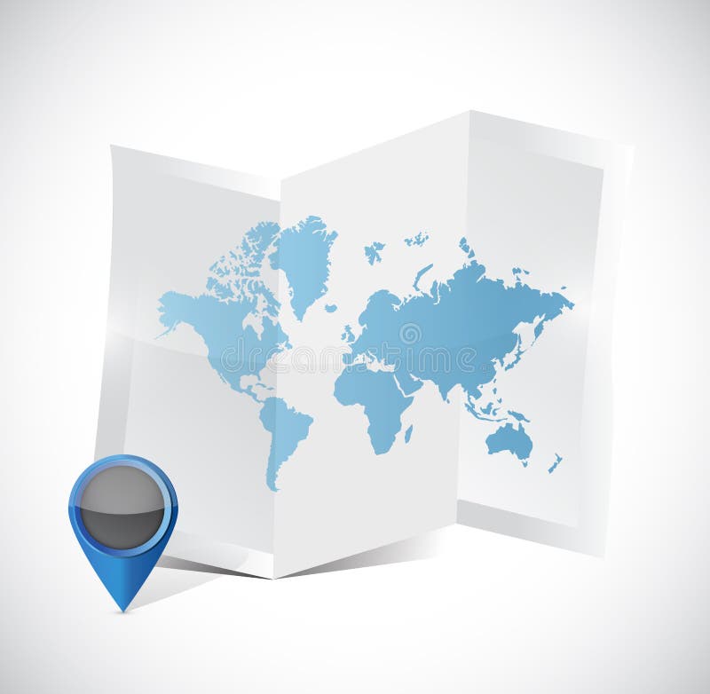 Trifold Map Stock Illustrations – 244 Trifold Map Stock Illustrations ...