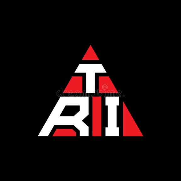 TRI Triangle Letter Logo Design with Triangle Shape. TRI Triangle Logo ...