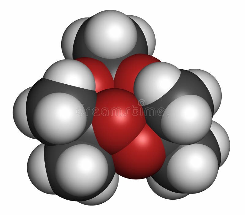 Triacetone Triperoxide TATP, Acetone Peroxide Explosive Molecule ...