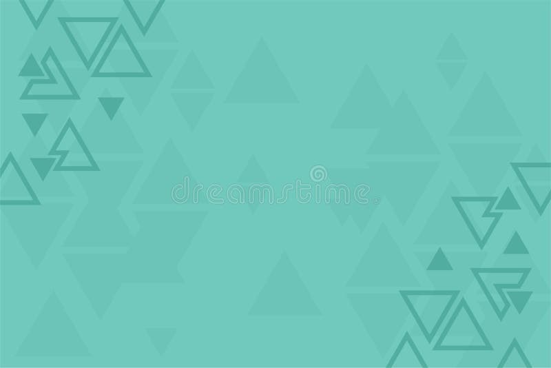 Abstract Vector Background, Teal Pattern, Symmetrical Geometric Shapes ...