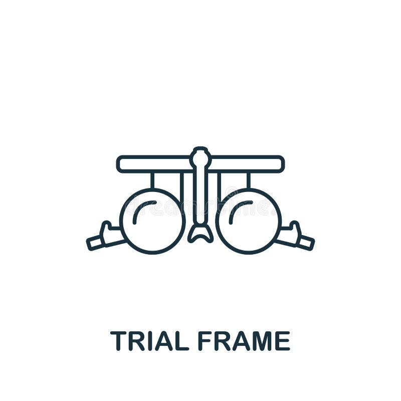Trial Frame Icon. Line Simple Icon for Templates, Web Design and ...