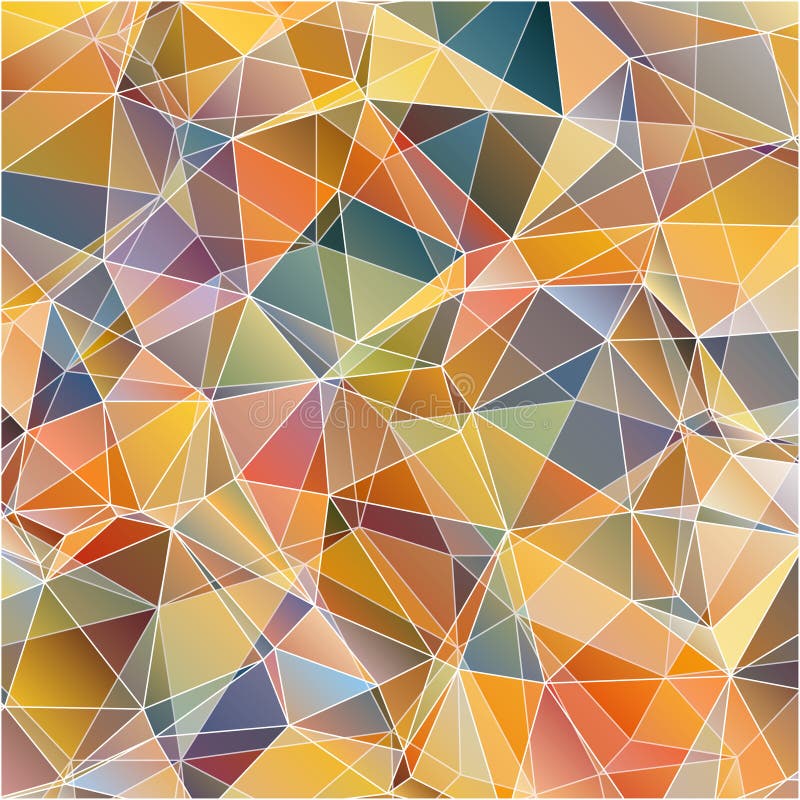Triangle Abstract Background Stock Vector - Illustration of colorful ...