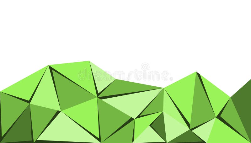 Triangle green texture stock vector. Illustration of green - 24092677