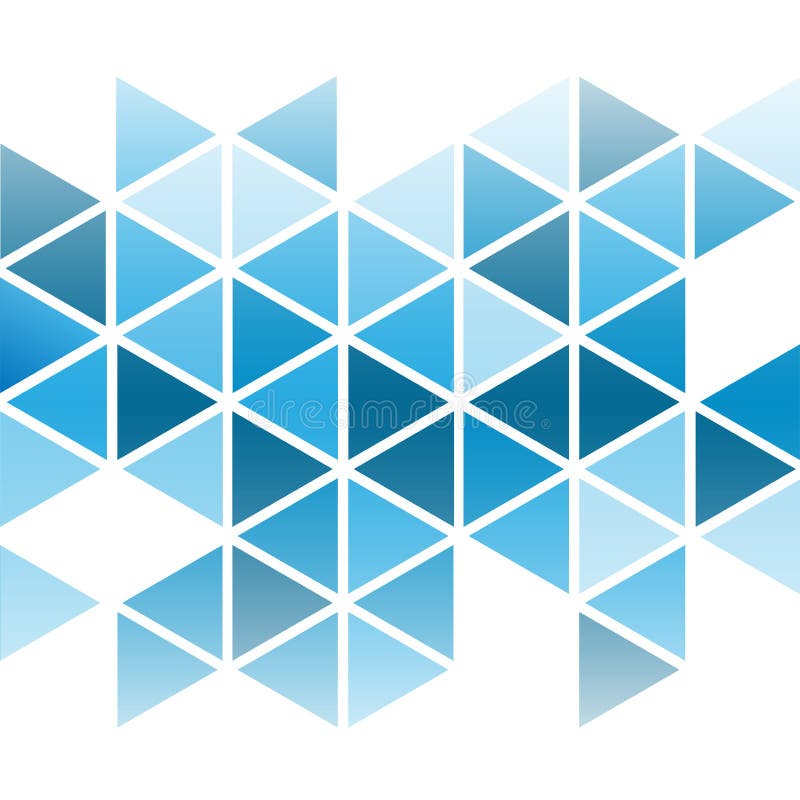 Triangle abstract blue stock vector. Illustration of floral - 90953043