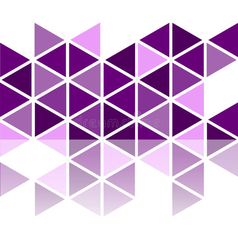 Triangle abstract purple stock vector. Illustration of print - 90953340